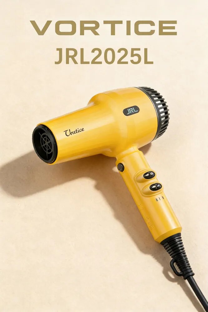 Фен для волос jRL 2025L 2400 Вт, скоростей 2, горчичный