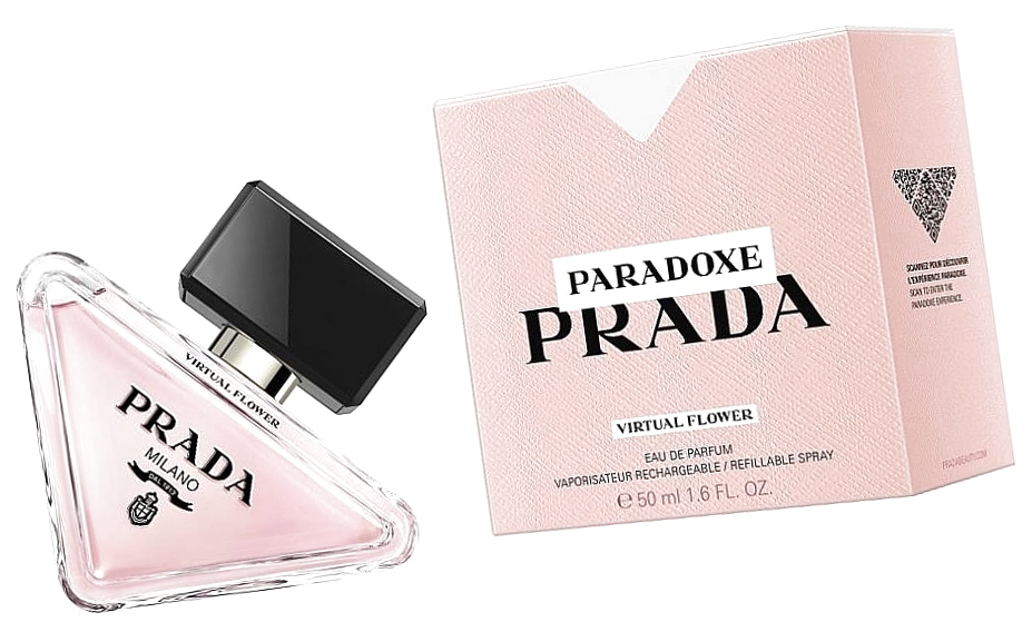 Женская парфюмерная вода Prada Paradoxe Virtual Flower 30 мл - Виртуальный Цветок Прада
