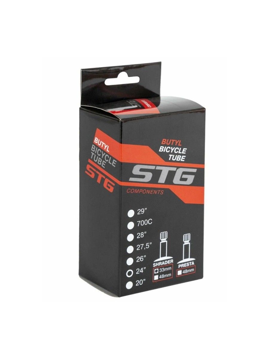 Камера велосипеда STG 24"x1.75/1.95 бутиловая