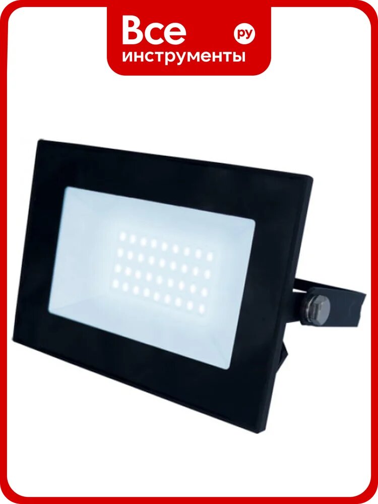 Светодиодный прожектор Uniel 30W 6500K IP65 200-250В BLACK ULF-F21 UL-00007364