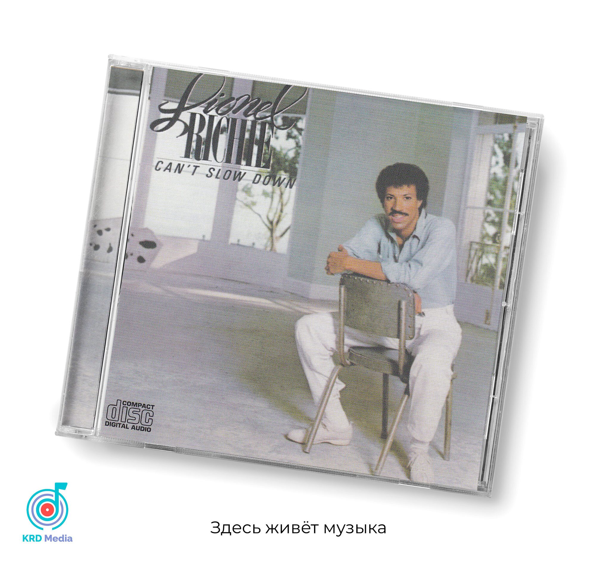 Lionel Richie - Can't Slow Down, 1983, 8-page, CD-Аудио