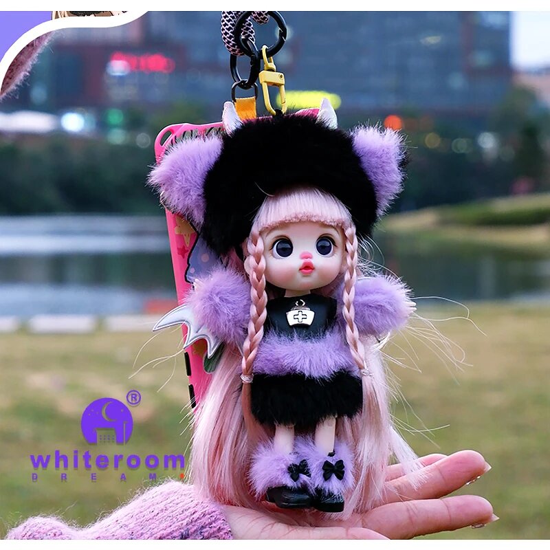 Куклы BJD Whiteroom 13 см Фиолетовый, Electronic music C, with BOX