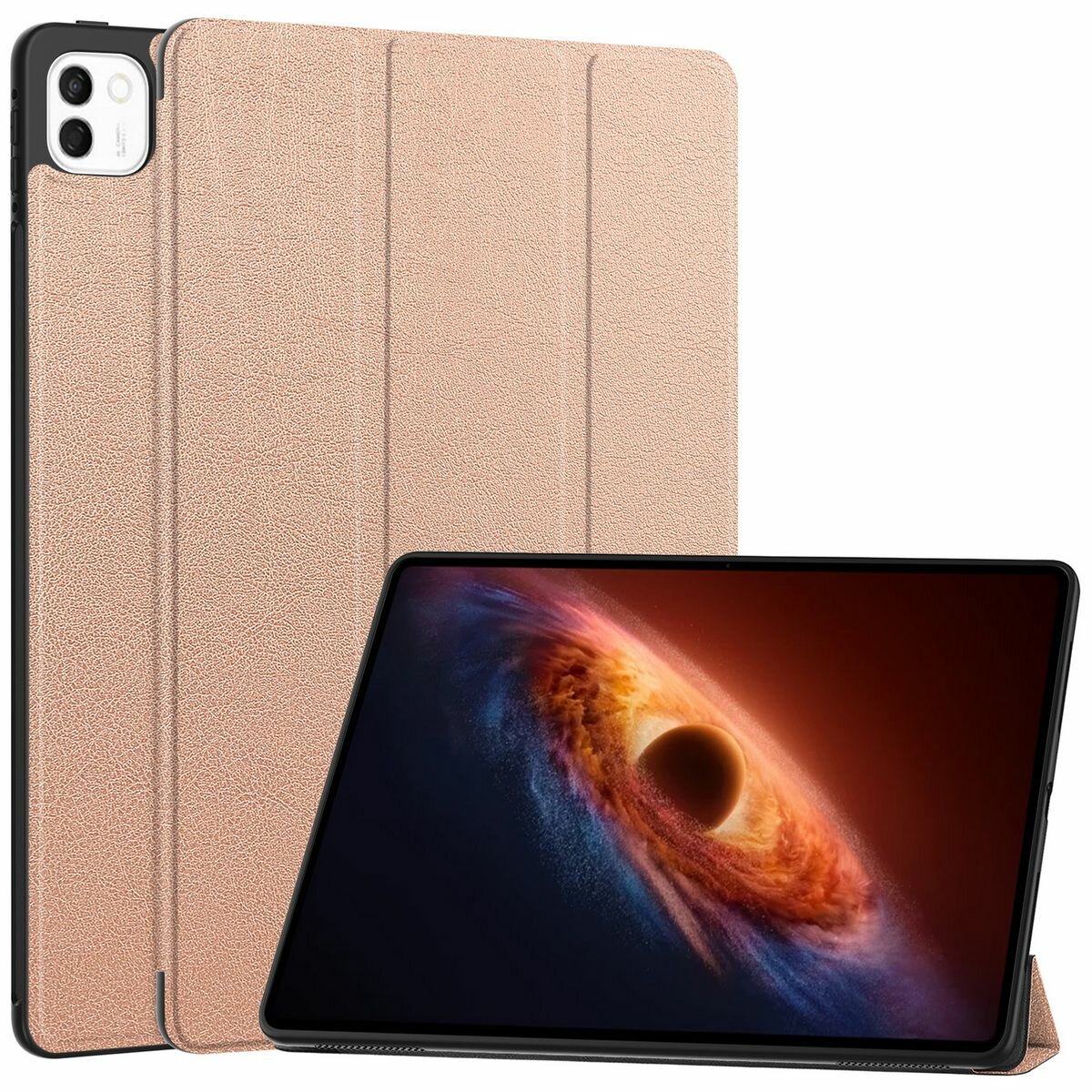 Ультратонкий жесткий чехол из искусственной кожи для honor Magic Pad4 12.3 / honor Magic Pad3 Pro 13.2 дюйма 2026