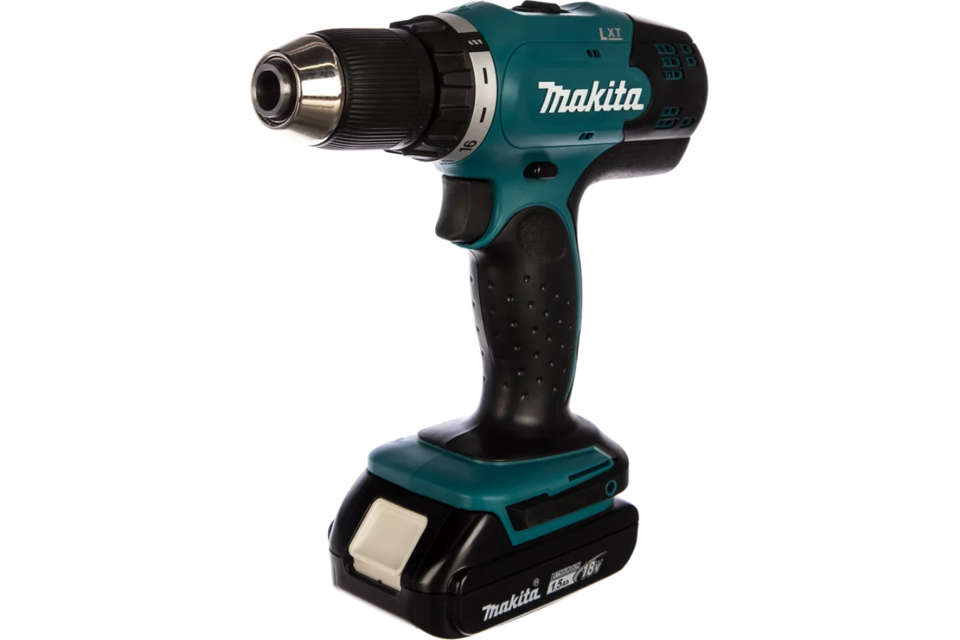 Аккумуляторная дрель-шуруповёрт Makita DDF453SYE, 18В, 2 АКБ, кейс
