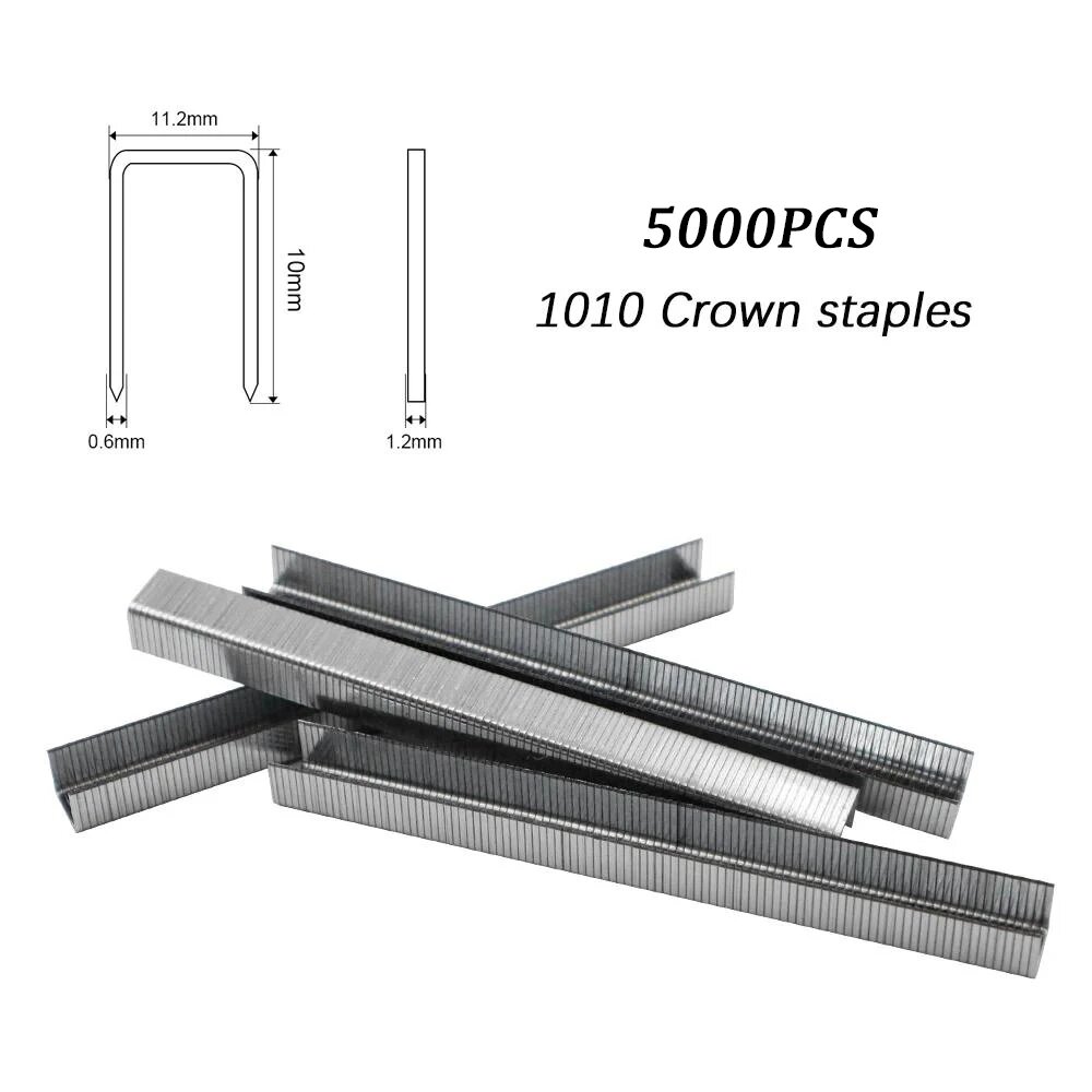 ASCOTT скобы-гвозди 20GA 11,2 мм 10/13/22 мм для степлера 10mm (5000Pc)