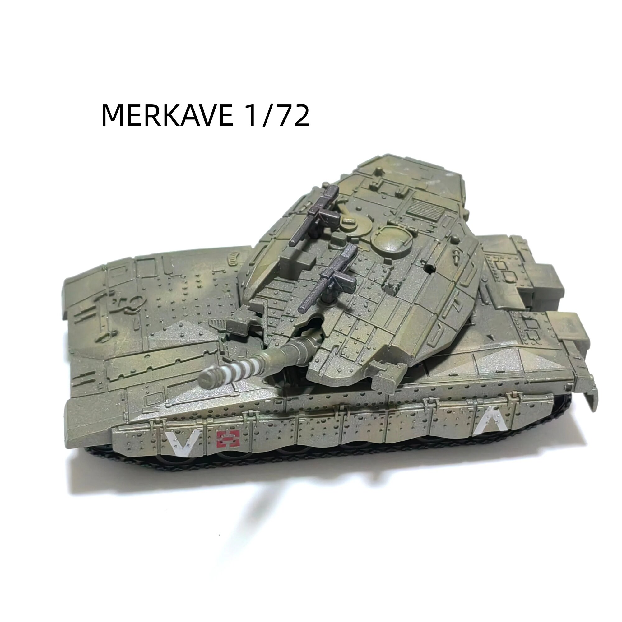 Пластиковый конструктор танков T-90, Challenger 2, Merkava MERKAVE-1-72-PZ