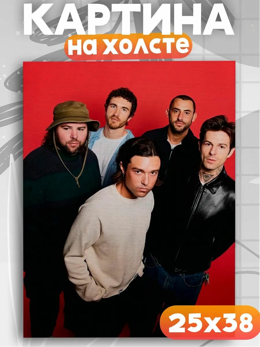 Картина на стену The Neighbourhood, на подрамнике, 1шт, 38х25 размер.