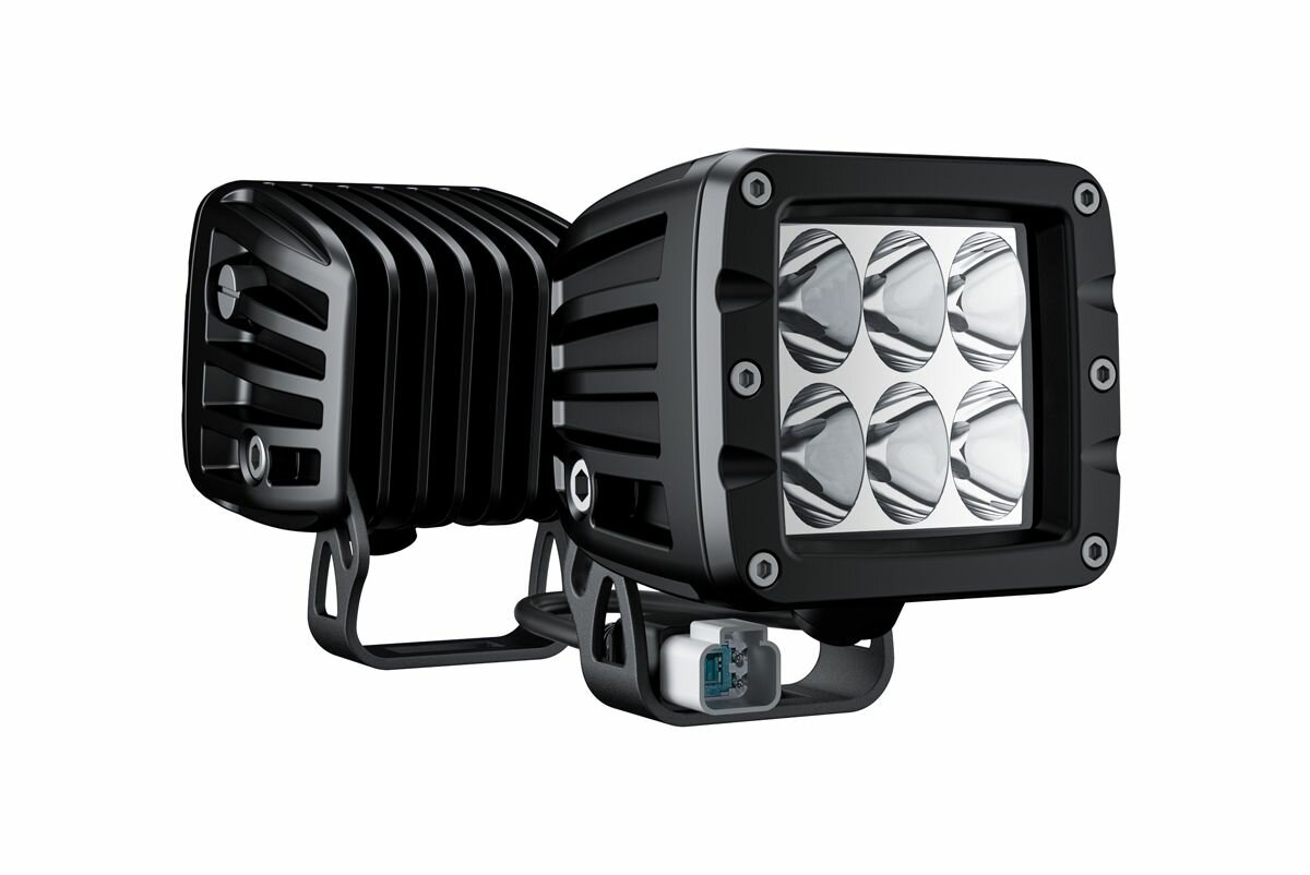 Светодиодные фары водительского света AURORA 76x76 мм 30W LED (комплект 2 шт)