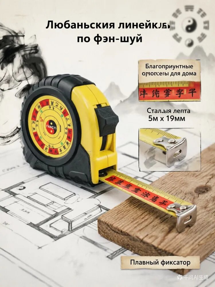 Измерительная лента 5м x 19мм