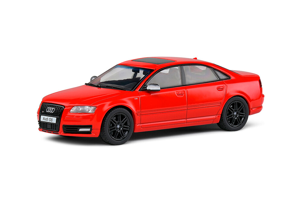 Модель коллекционная SOLIDO Audi S8 D3 2002 red