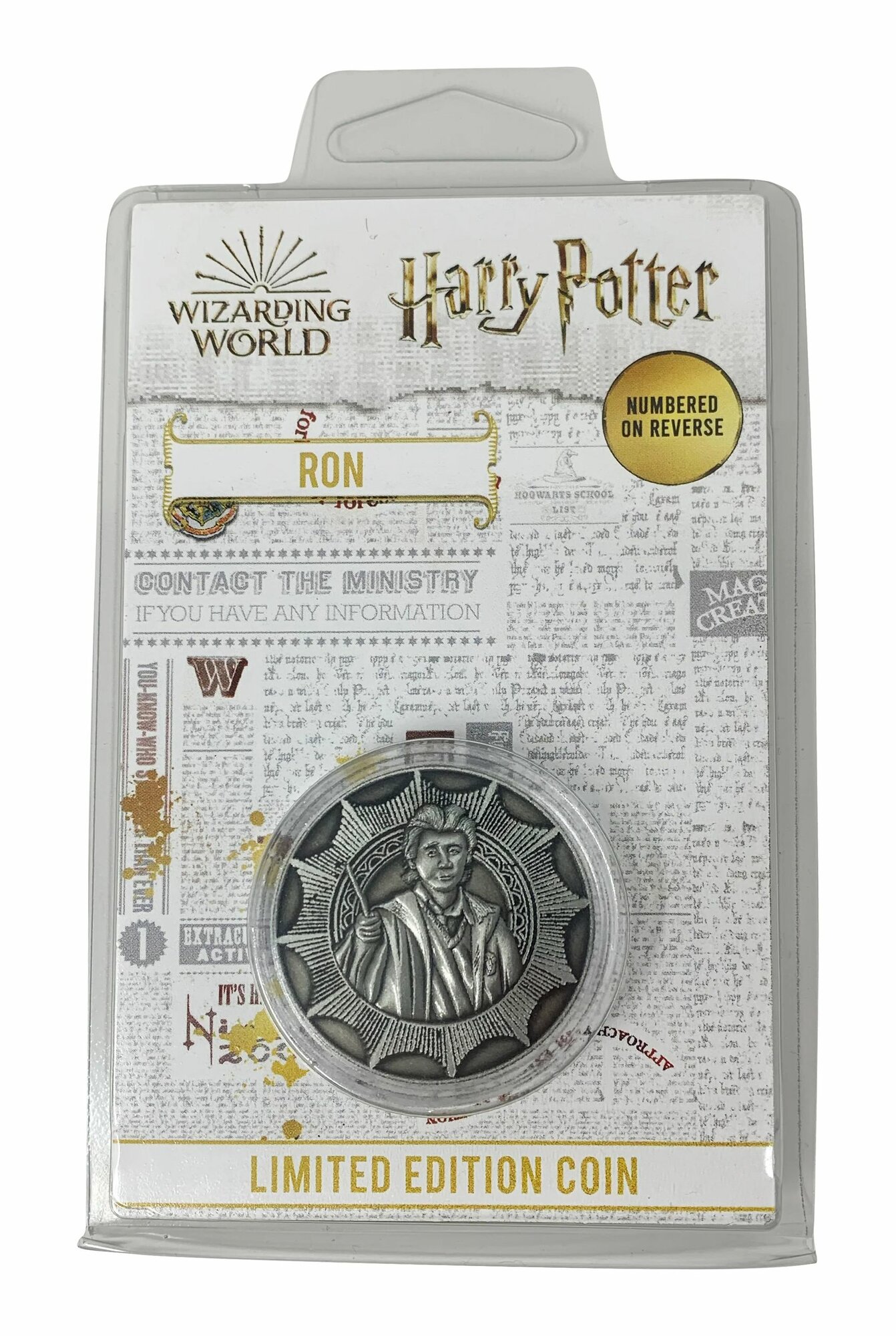 Фанаттик-Трейд / Fanattik-Trade коллекционная монета Harry Potter Рон Уизли