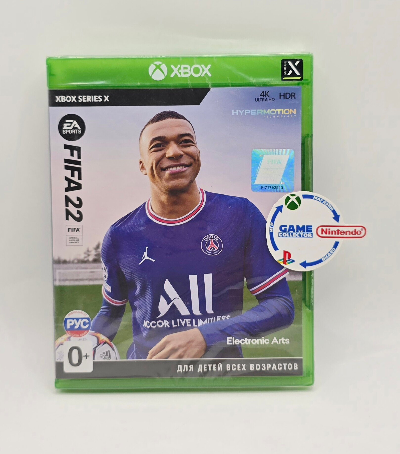 Игра EA Sports FIFA 22 для Microsoft Xbox Series X на диске на русском языке.