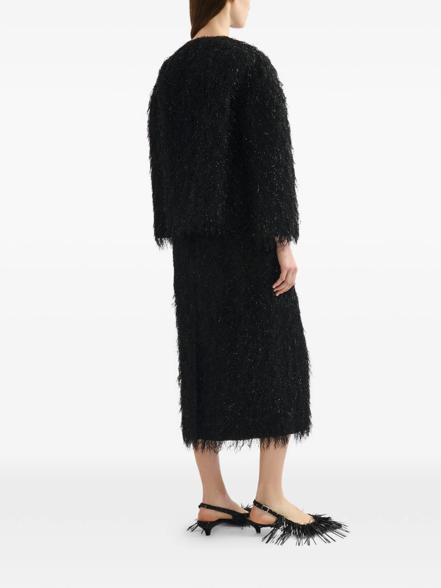 Куртка Erdem, размер 8, black — фото 1