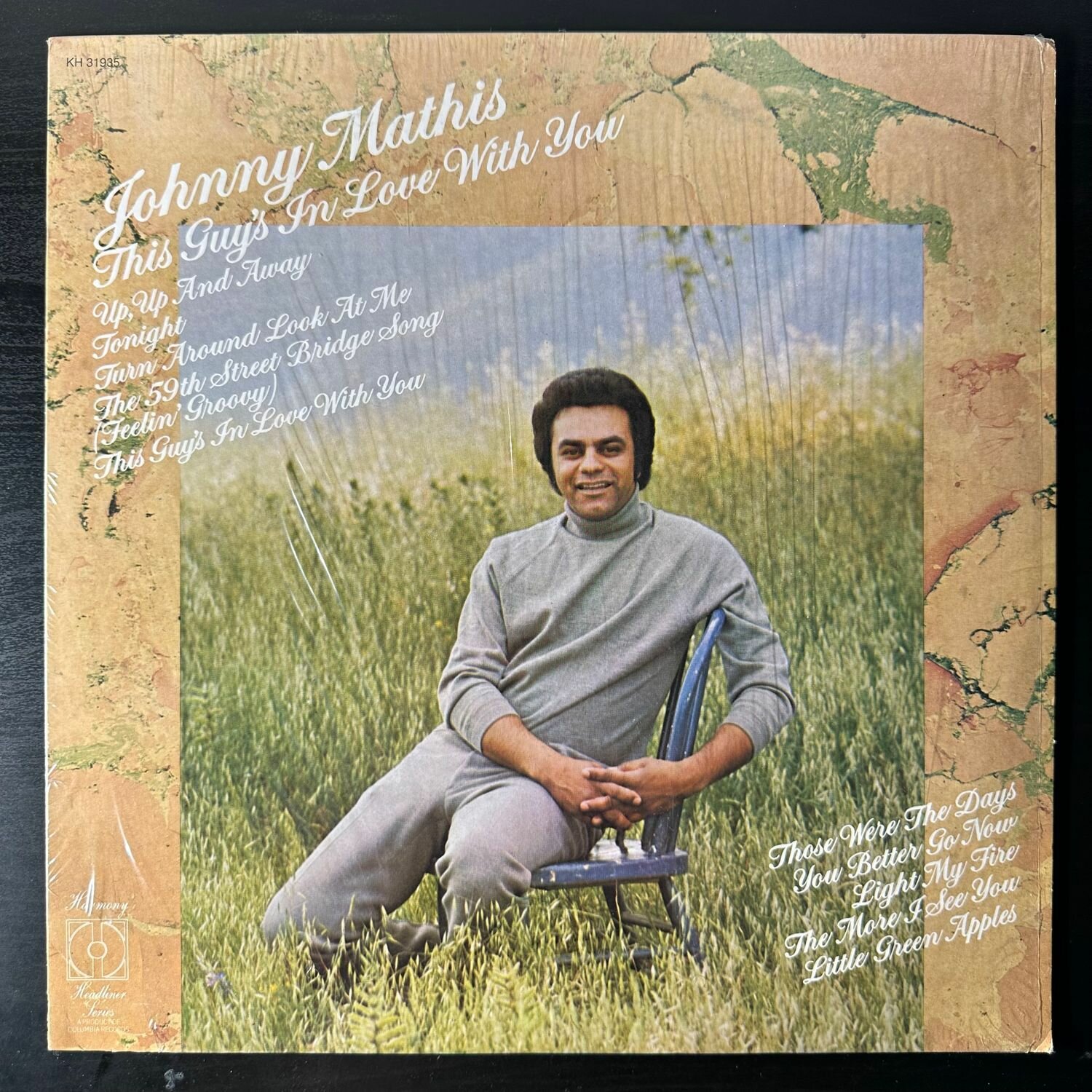 Виниловая пластинка Johnny Mathis This Guy's In Love With You (США 1973г.)