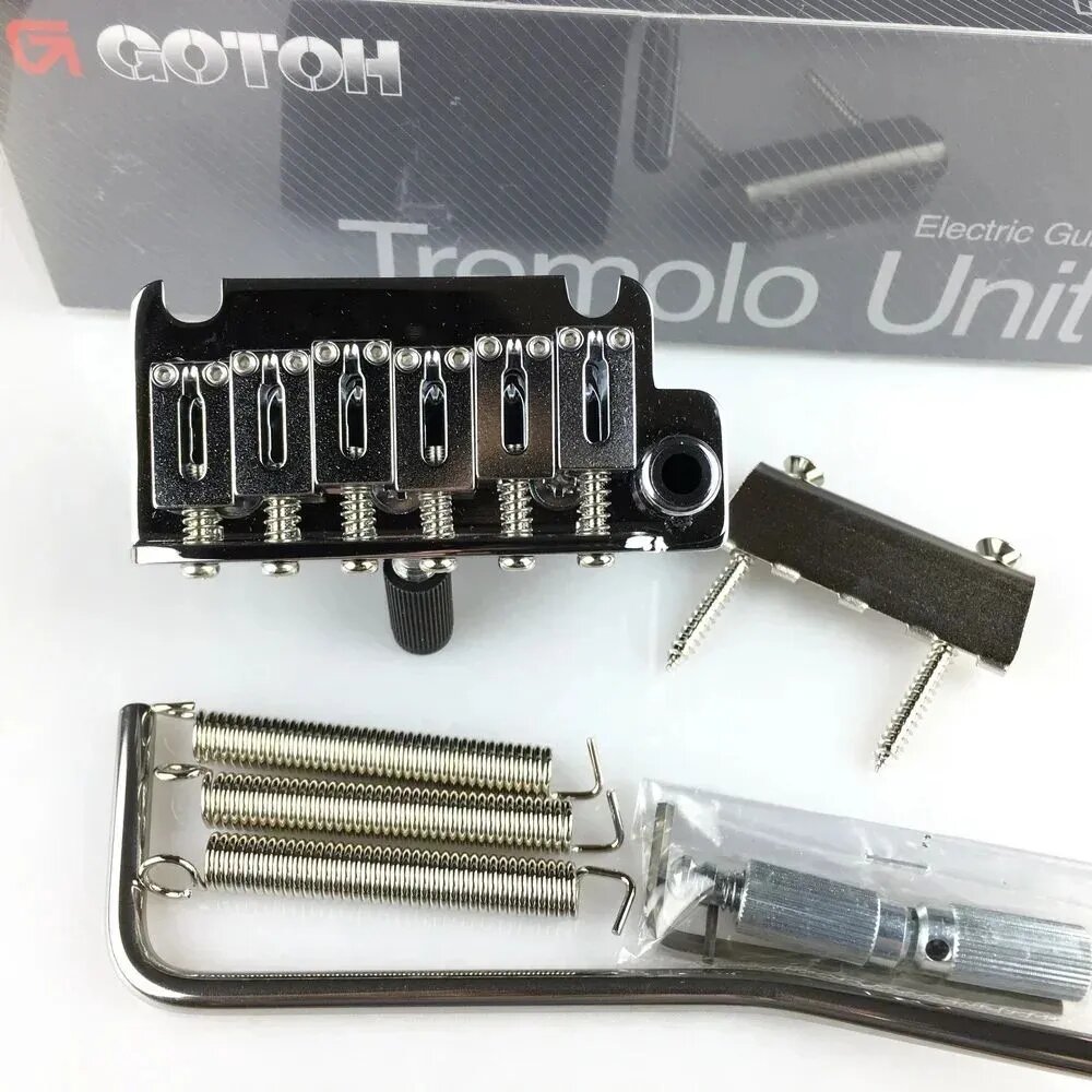 Оригинальная аутентичная ретро-электрогитара GOTOH 510T-FE1 с 2-точечным тремоло-бриджем, улучшенная версия