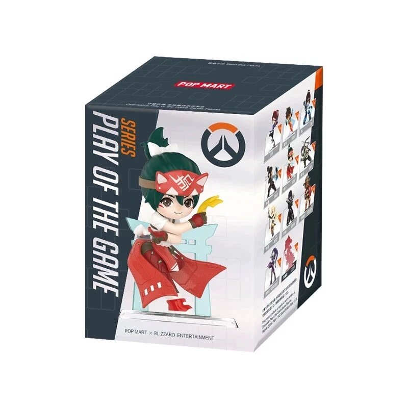 POP MART Overwatch Play Of The Game Фигурки Random 1 pcs