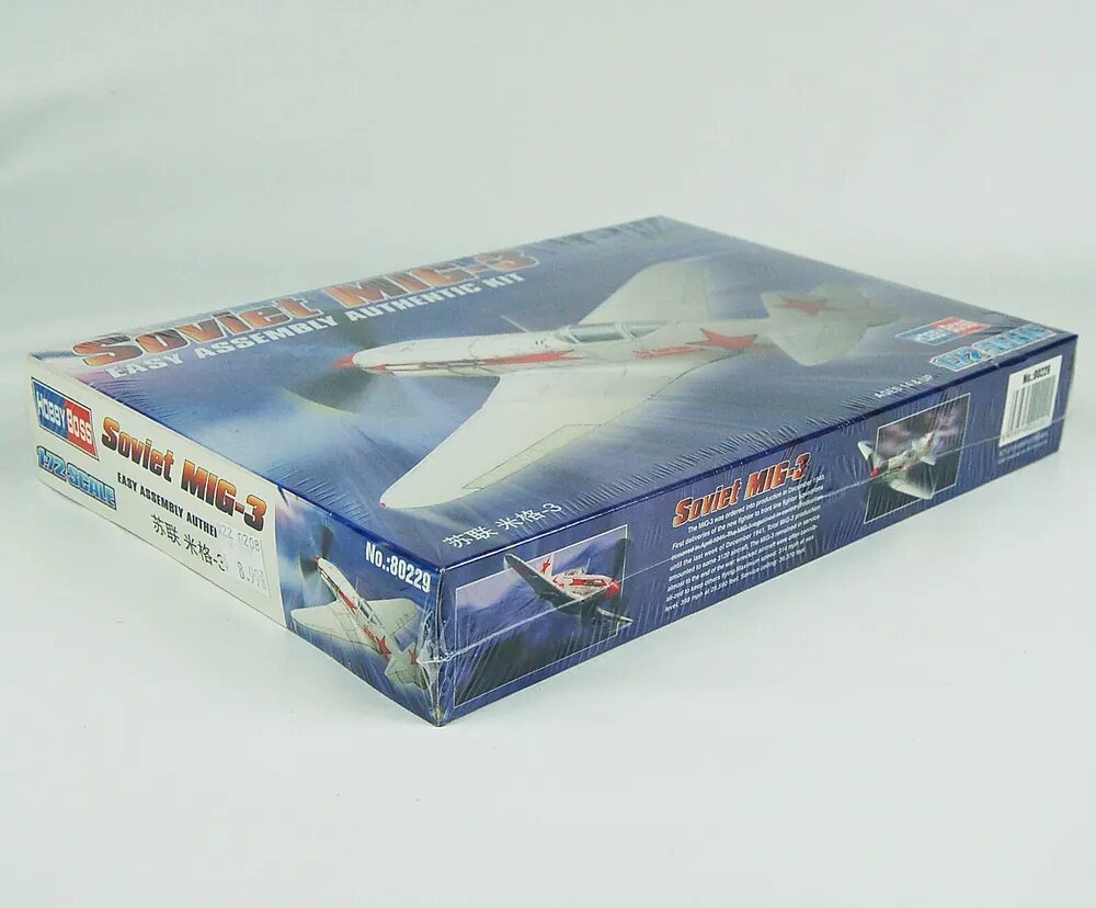 Hobby Boss 80229 1:72 Советский МиГ-3 Easy Assembly Пластиковый комплект моделей