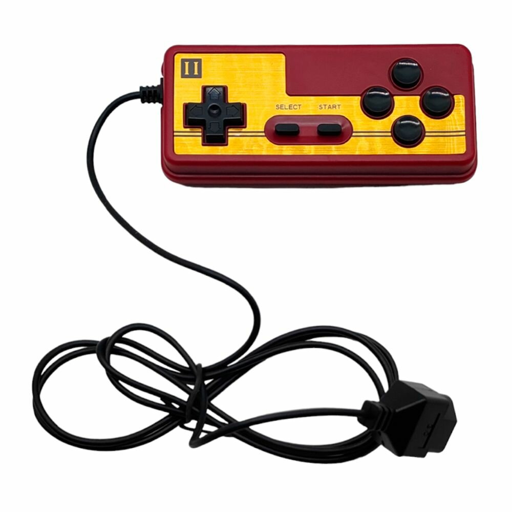 Геймпад Джойстик проводной 8 Bit Retro Genesis Controller GS-44, Проводной, разноцветный
