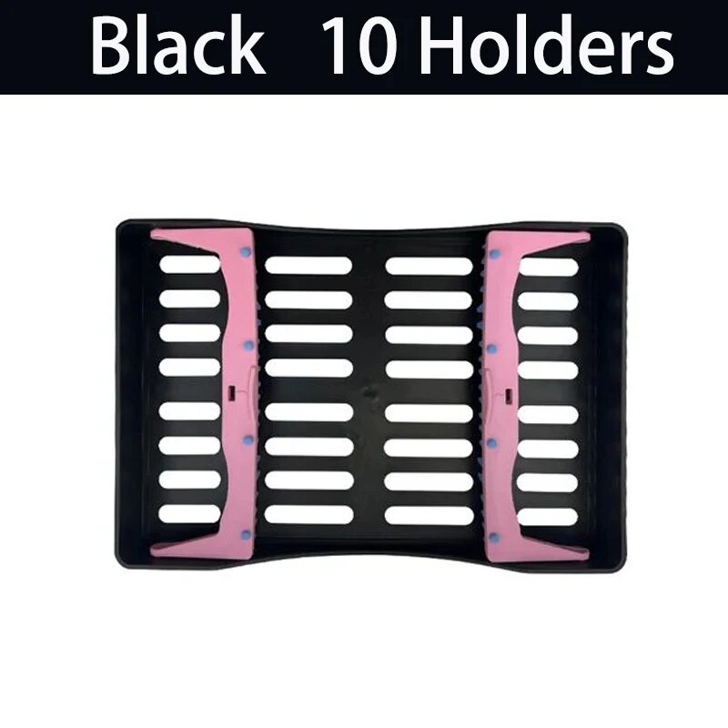 Стоматологическая дезинфекционная коробка Bonito-Dent DS15 black 10 holers