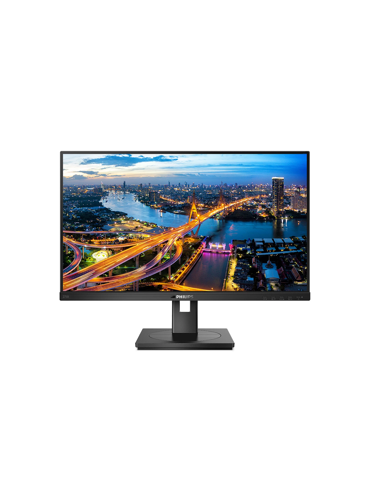 Монитор Philips 275B1H, 27 дюймов, IPS, 2560x1440, черный, WLED