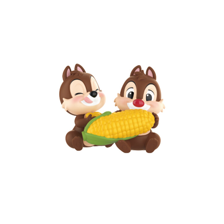 Коллекционные фигурки унисекс POP MART Disney Chip 'N Dale Playful Brother, Confirmed-Delicious Corn (Open)