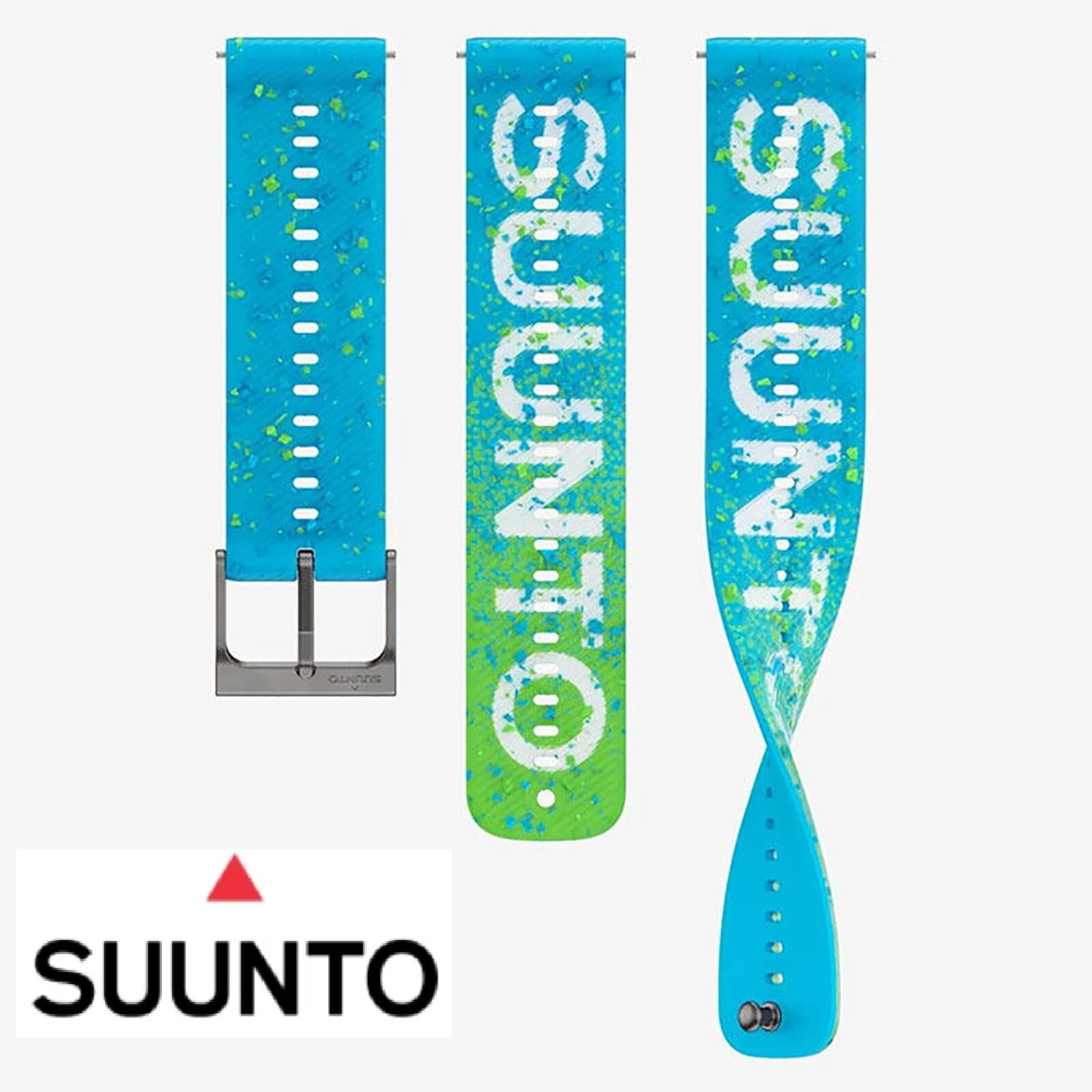 SUUNTO RACES 22MM Силиконовый ремешок, Дышащий, сверхлегкий, быстросохнущий, Благоприятный для кожи