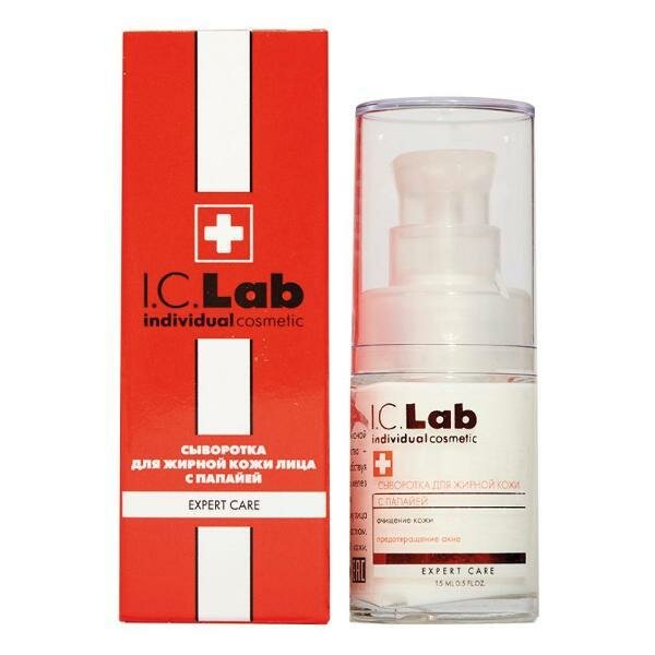 Сыворотка для лица I.C.Lab Сыворотка для жирной кожи лица с папайей