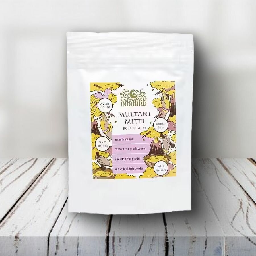 Маска для лица Мултани Митти (Multani Mutti Face Pack) для лица и тела 50 г
