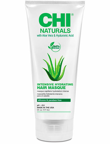 CHI NATURALS INTENSIVE HYDRATING HAIR MASQUE Маска для волос интенсивно увлажняющая 177 мл.