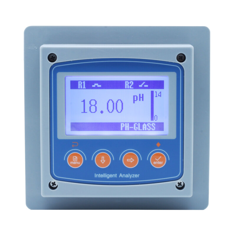 Daruifuno APX1-C1Z-A Контроллер pH/ОВП (0-14pH, 2000мВ, 0/4-20мА, одно реле, RS485, 100-240В) APX1-C1Z-A