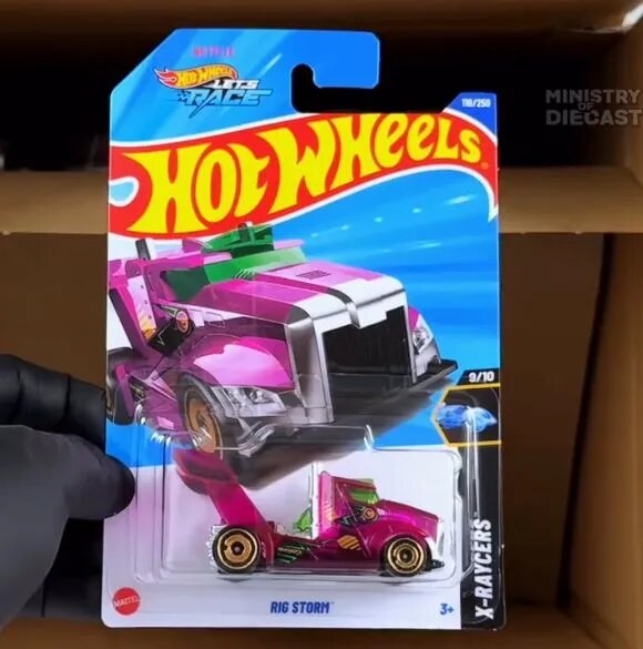Машинка Mattel Hot Wheels 2025 RIG STORM