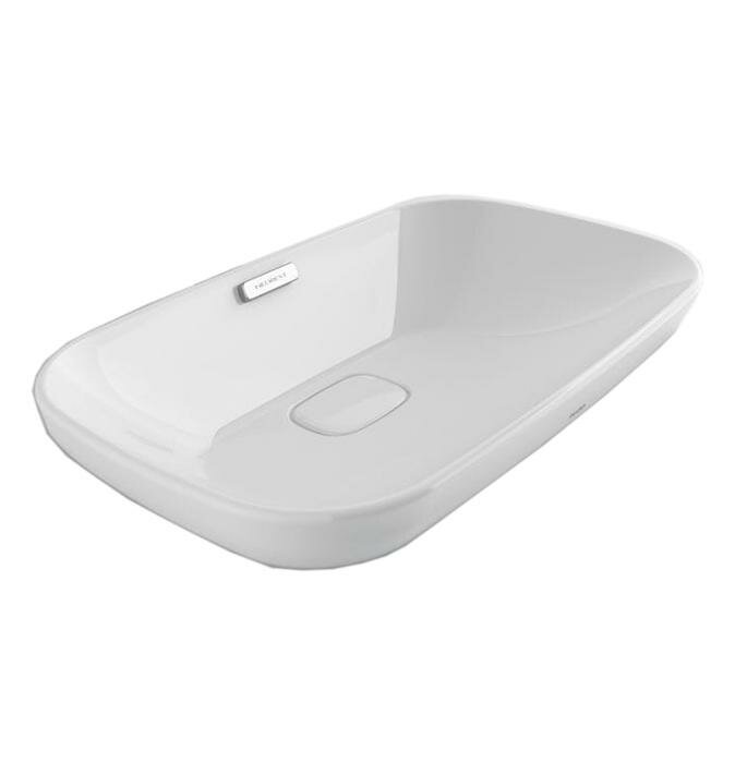 Раковина накладная Toto Neorest LW3716HY XW Белая, санфаянс, с переливом