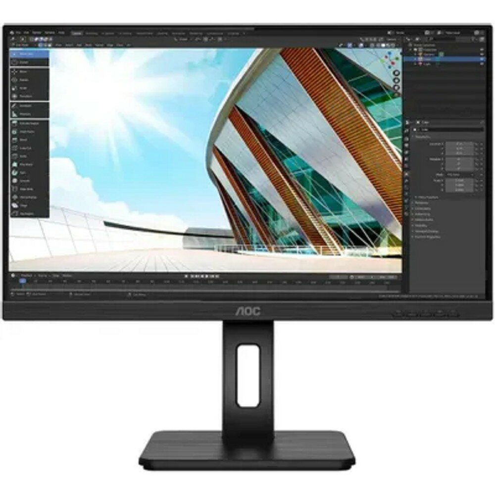 Монитор AOC Q24P2Q 2560 x 1440 23.8" 75Гц для работы, учебы
