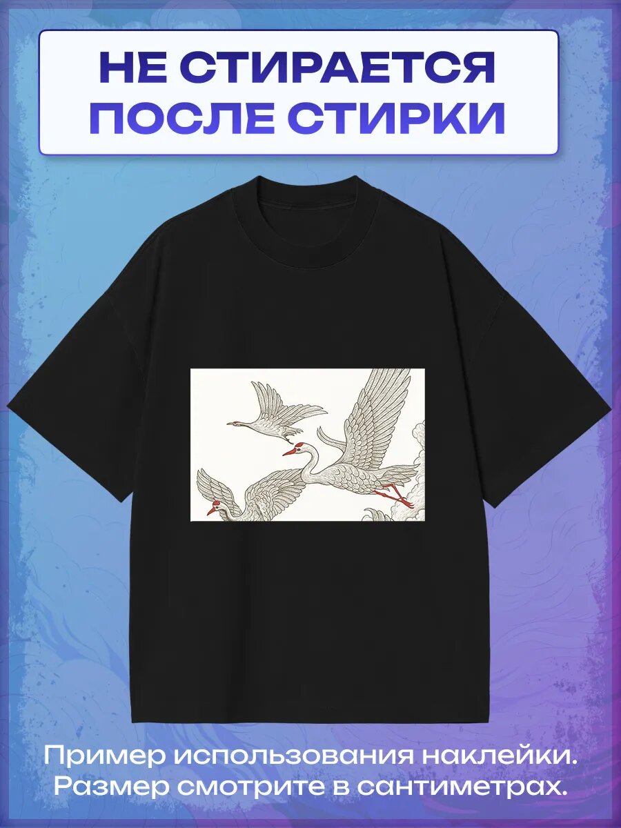 Термонаклейка птицы — фото 1