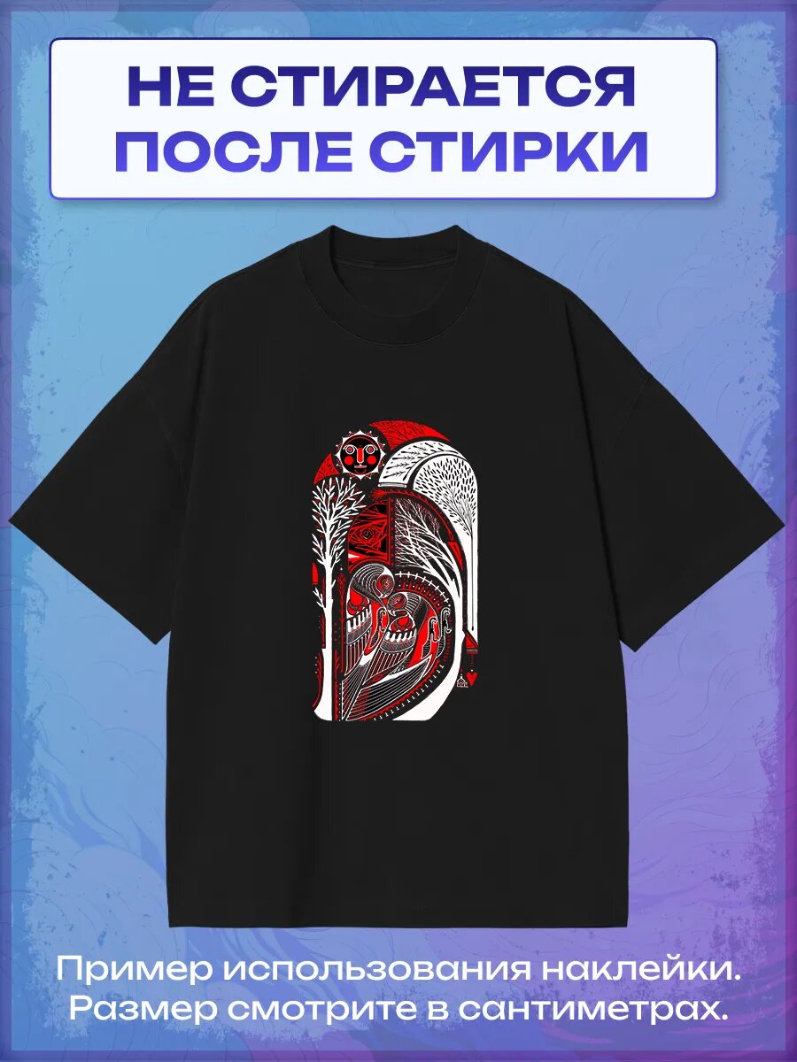 Термонаклейка птицы — фото 1