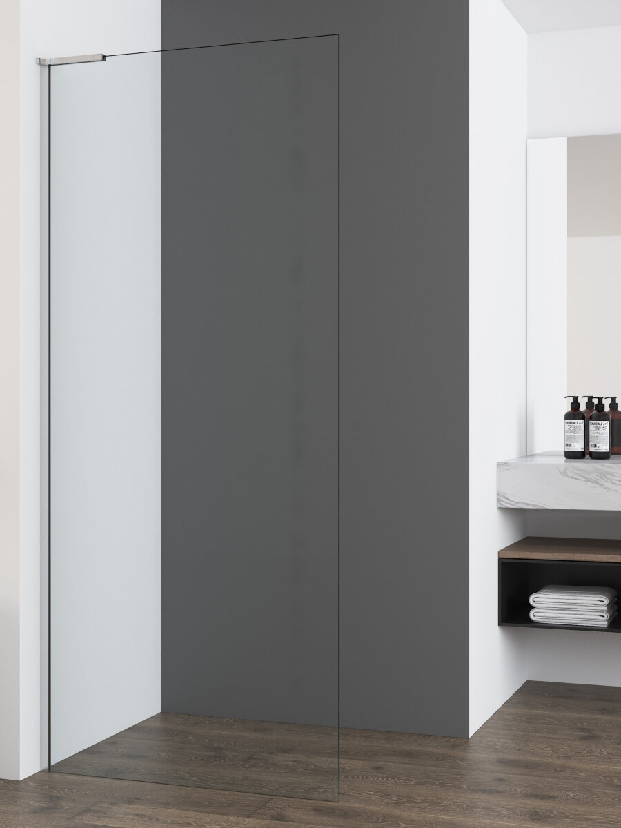 Душевая перегородка Vincea Walk-in HA VSW-7HA700CL 70x200 см, профиль глянцевый хром, стекло прозрачное