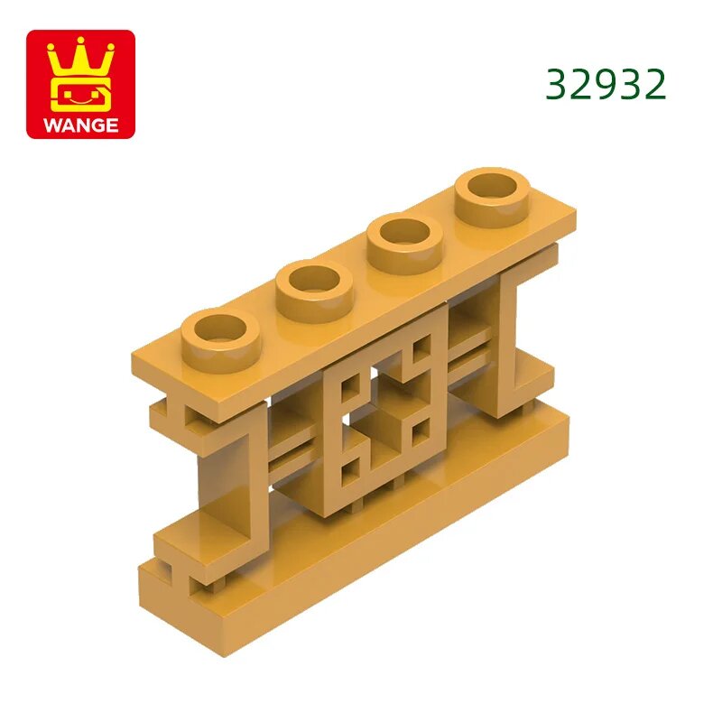 Конструктор Wange 52 деталей 32932 Желтый, 66. Pearl Gold