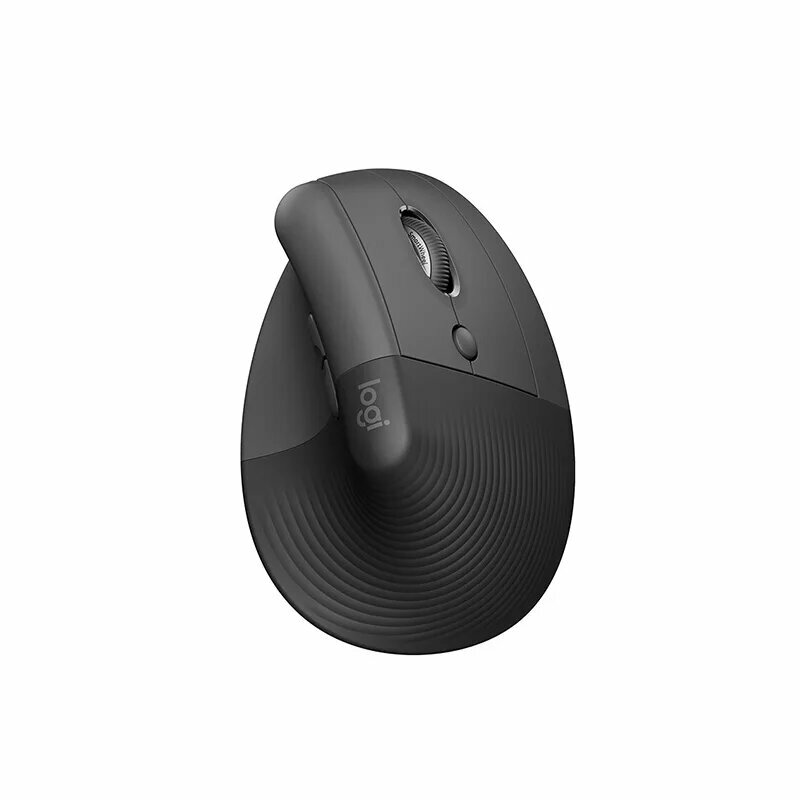 Logitech Lift Эргономичная беспроводная вертикальная мышь Черный, Black