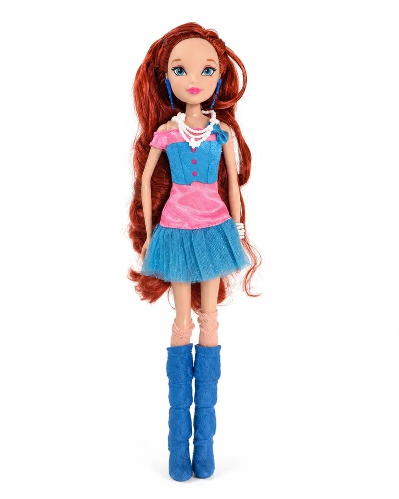 Кукла Блум Winx Club, коллекционная кукла, городской стиль, без крыльев и коробки