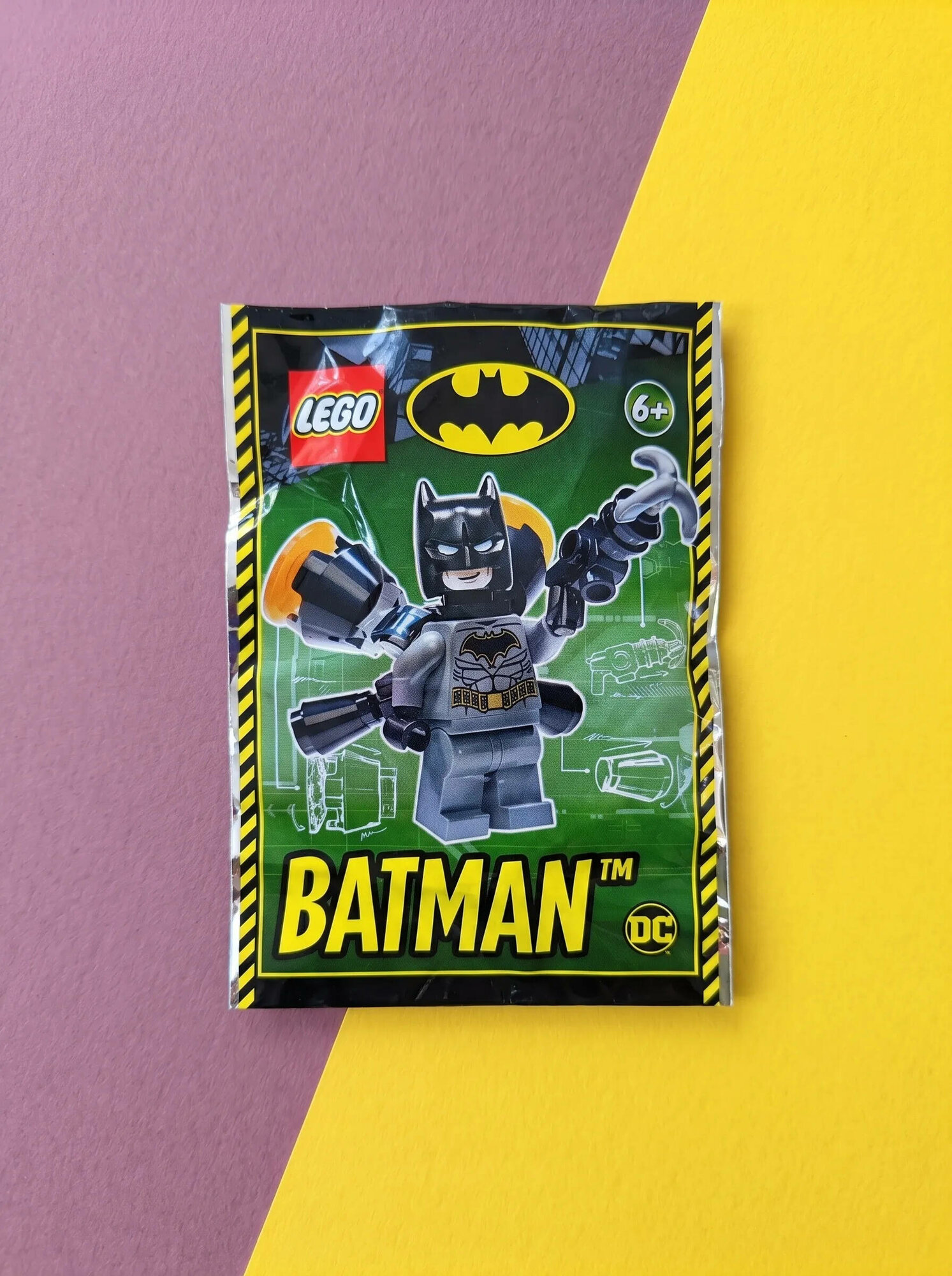 Редкая Минифигурка LEGO 212113 Batman, 16 деталей, от 16 лет, 2021 год