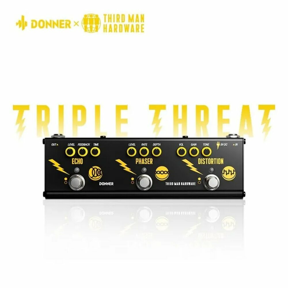 Комбинированный производитель Donner THIRD MAN HARDWARE, с несколькими функциональными эффектами