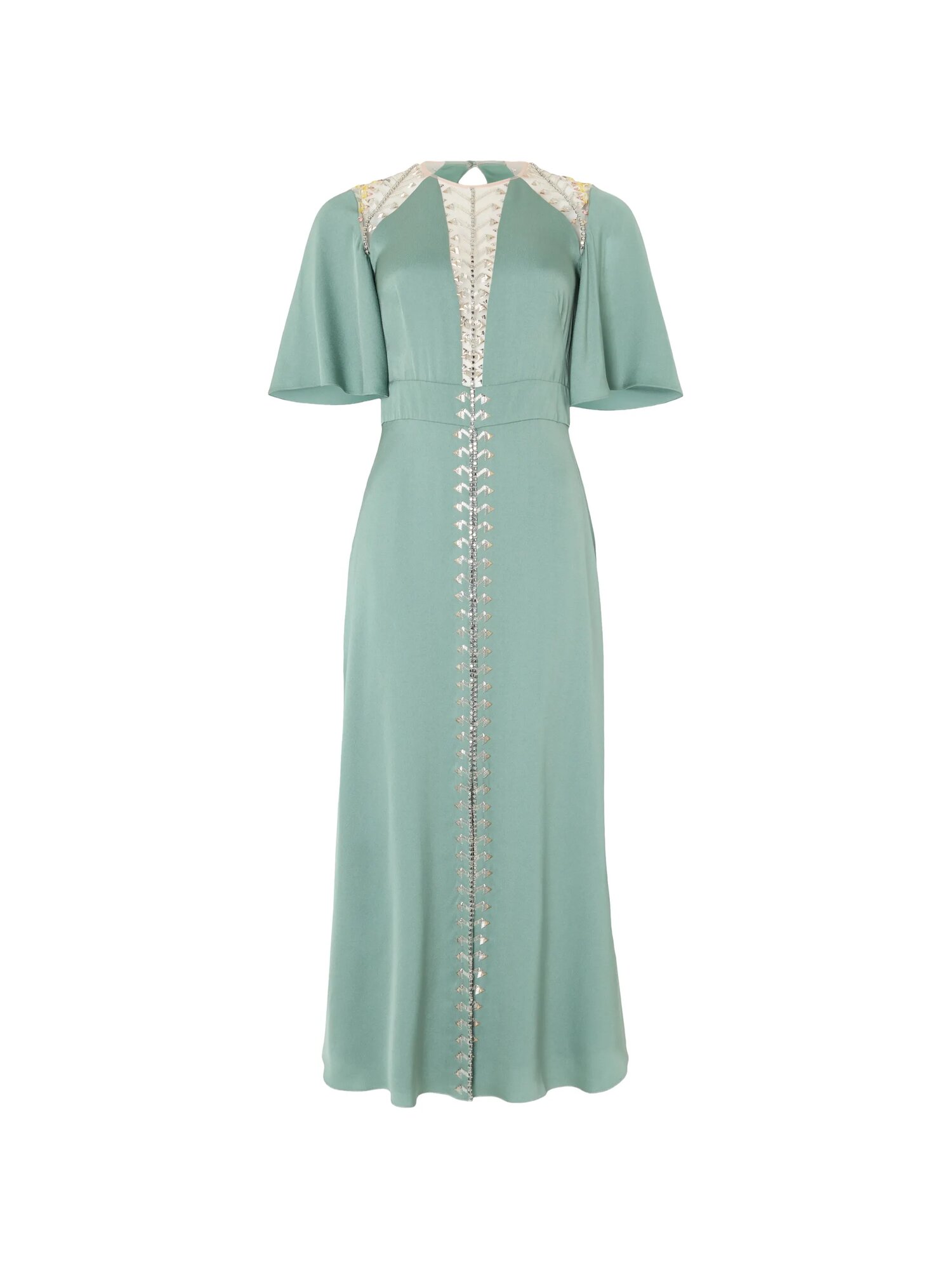 Платье Wildlife crystal-embellished midi dress