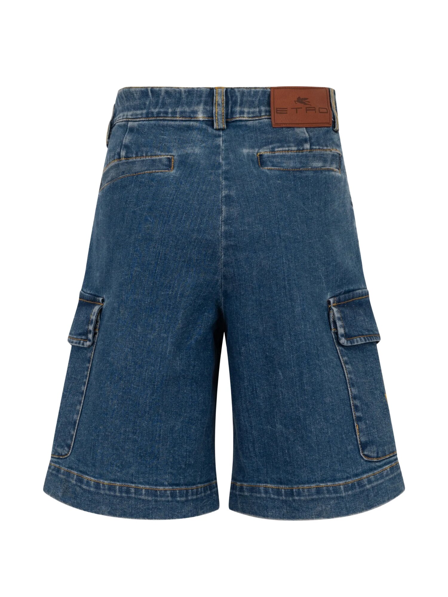 Шорты ETRO Cargo denim shorts, размер 8 лет — фото 1