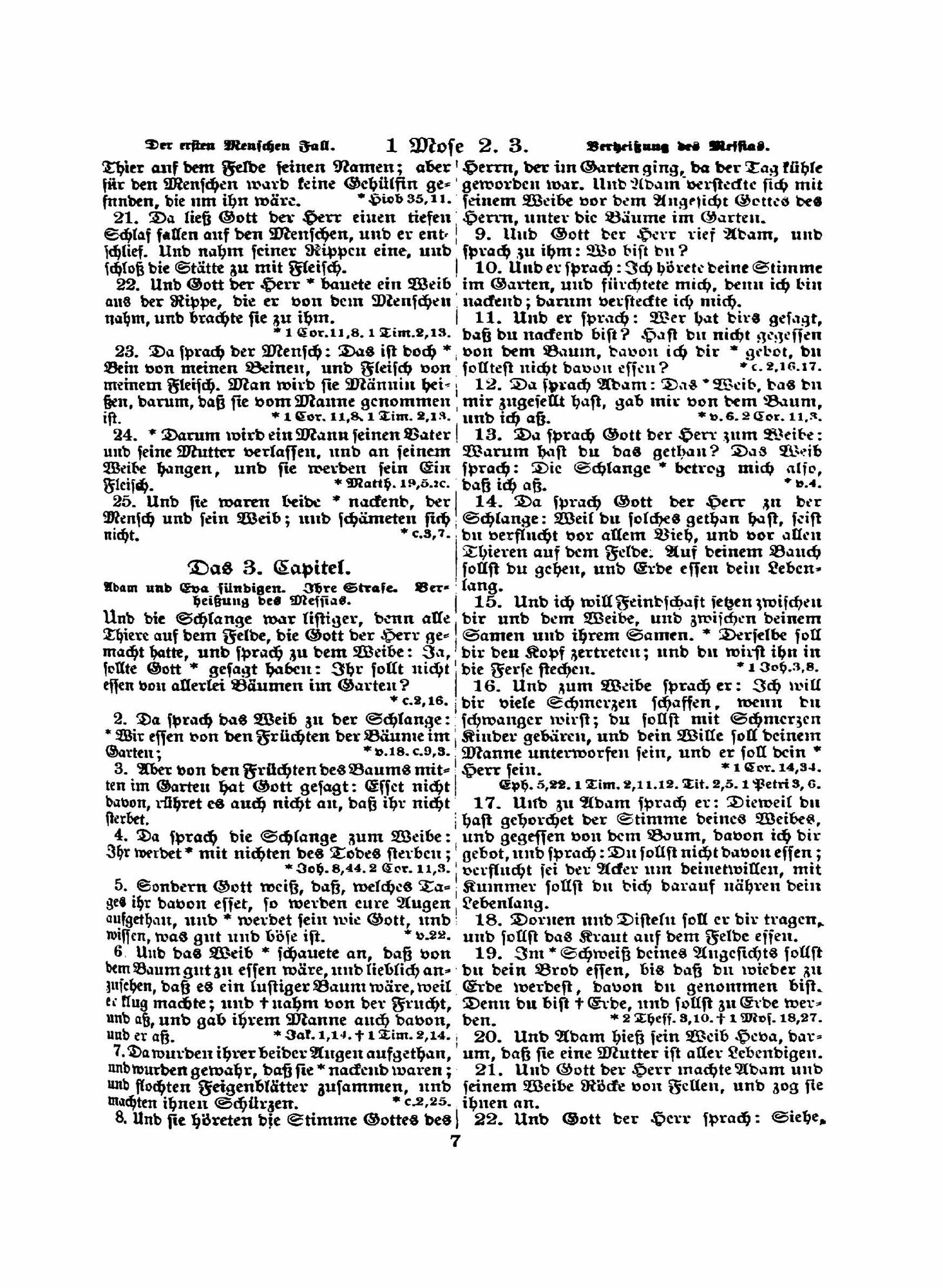 Die Bibel: oder die ganze heilige Schrift des alten und neuen Testaments. Part 1 — фото 1