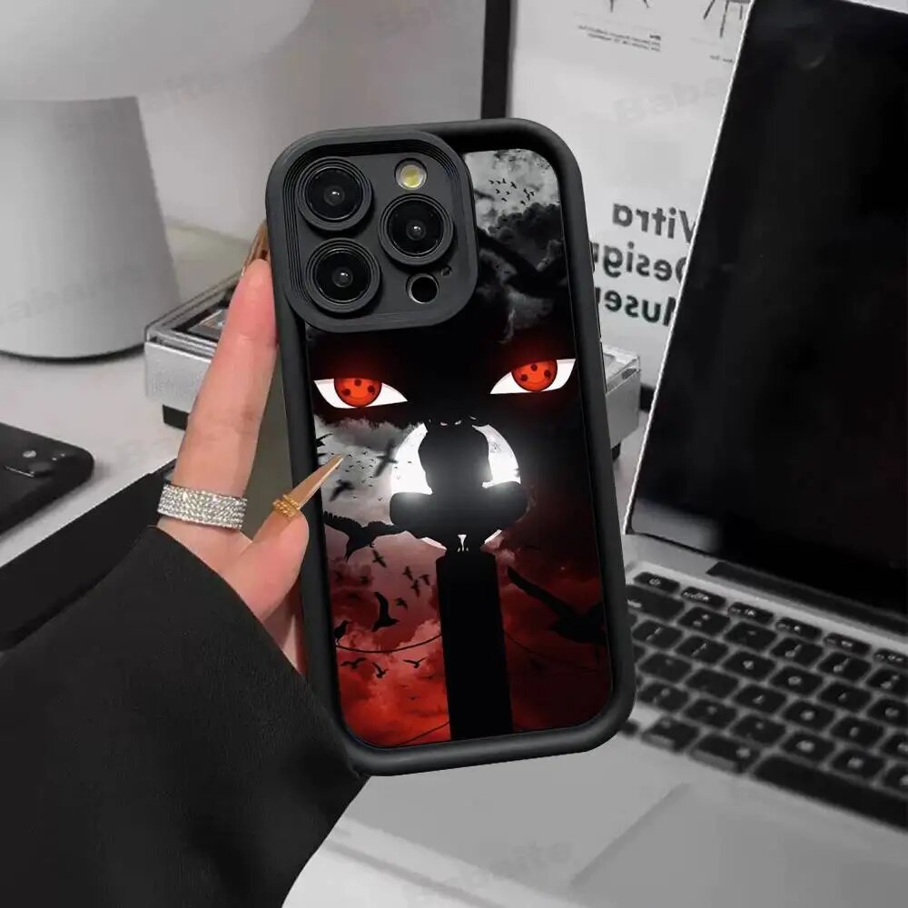 Классический чехол для телефона U-Uchiha Itachi с аниме для IPhone 11, 12, Черный, z2, For iPhone 13