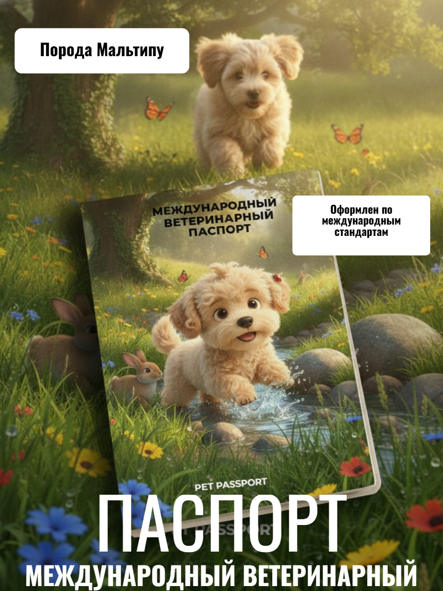 Паспорт ветеринарный международный. Порода Мальтипу.