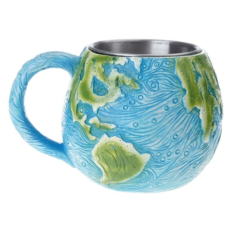 Керамическая кружка с дизайном, Земля