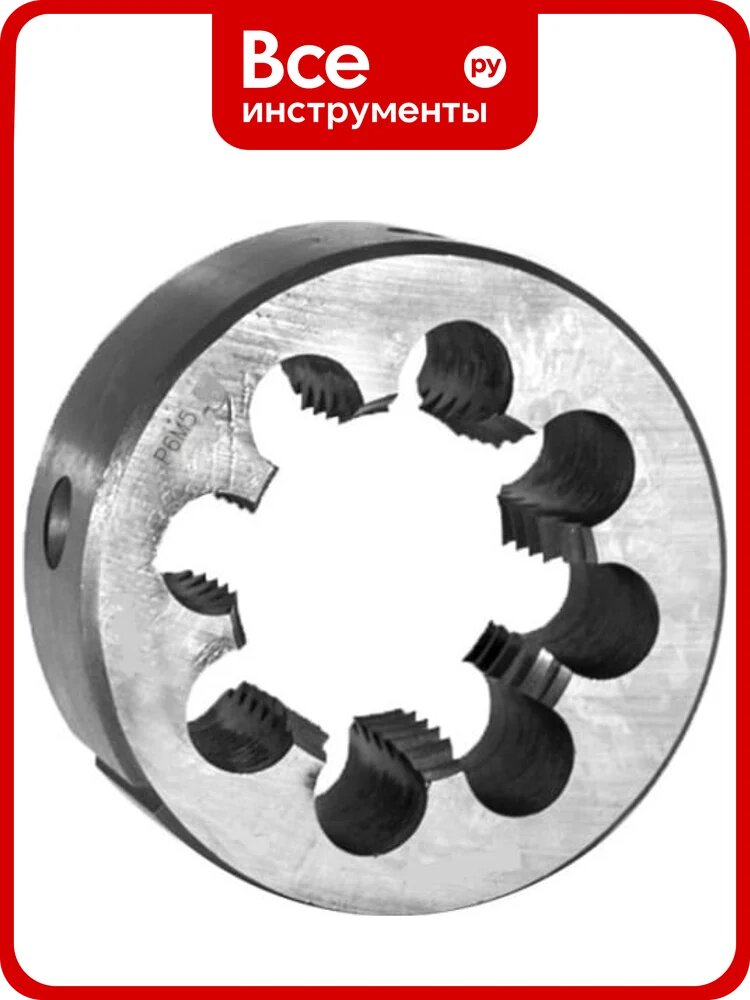 Плашка TORNERI М 24x1.5, Р6М5 Т024915