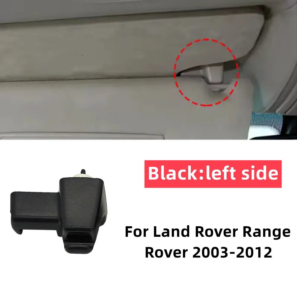 Фиксатор солнцезащитного козырька Black left side для Land Rover Range Rover 2003-2012