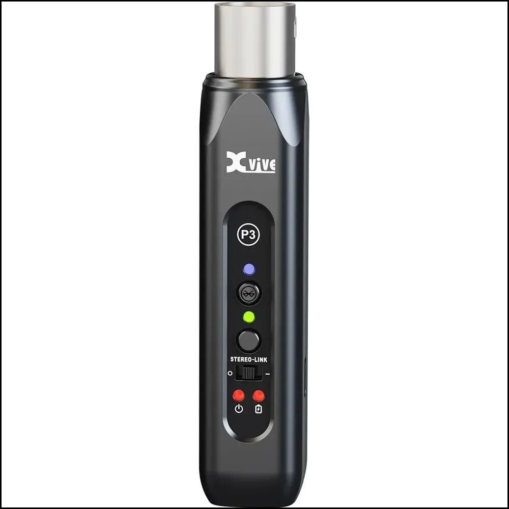 Бестселлер P3 XLR от Xvive, беспроводной Bluetooth адаптер для PA систем, микшерных пультов и DJ оборудования, обеспечивающий высокое качество звучания и автономность до 8 часов